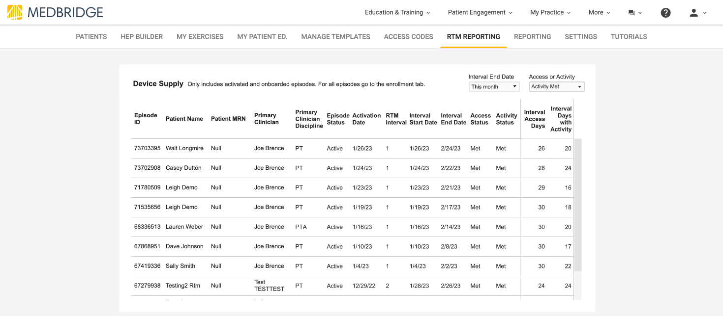 How do I identify patients who are eligible for RTM reimbursement ...
