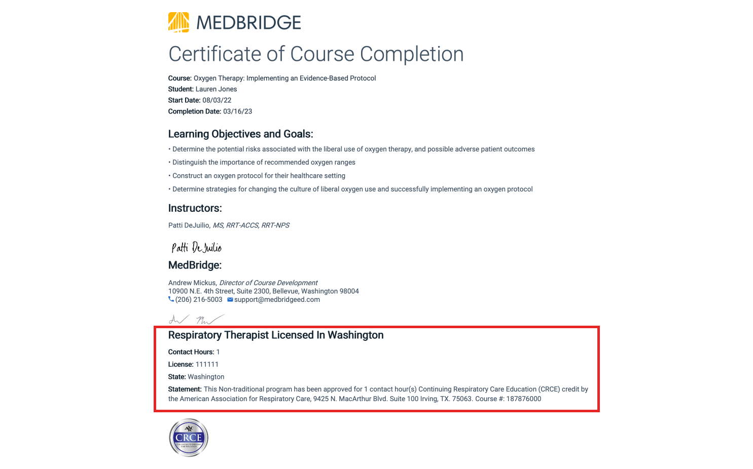 How do I download a certificate? – Medbridge Help Center