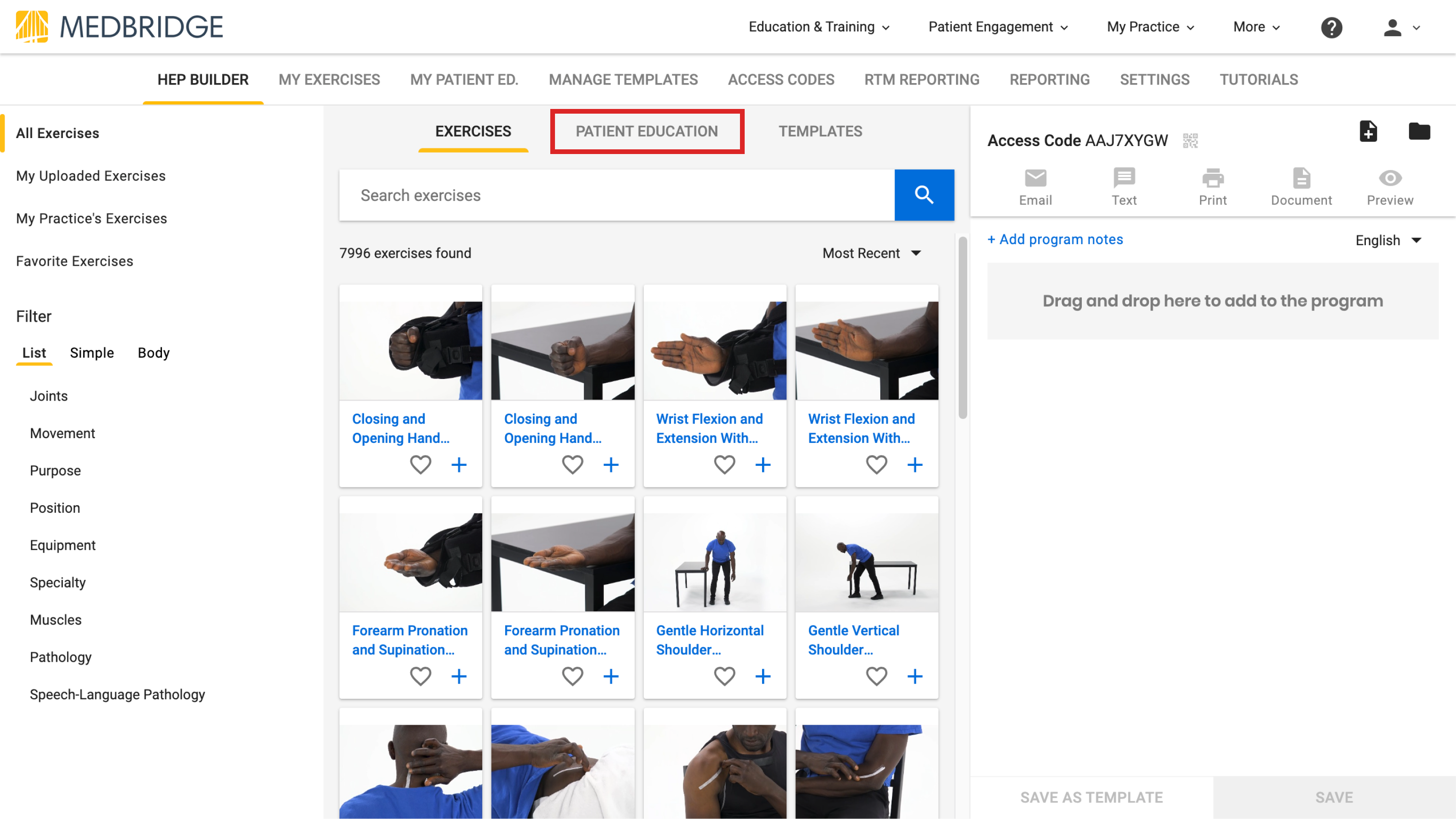 HEP Overview: Dysphagia Exercises and Patient Education – Medbridge ...