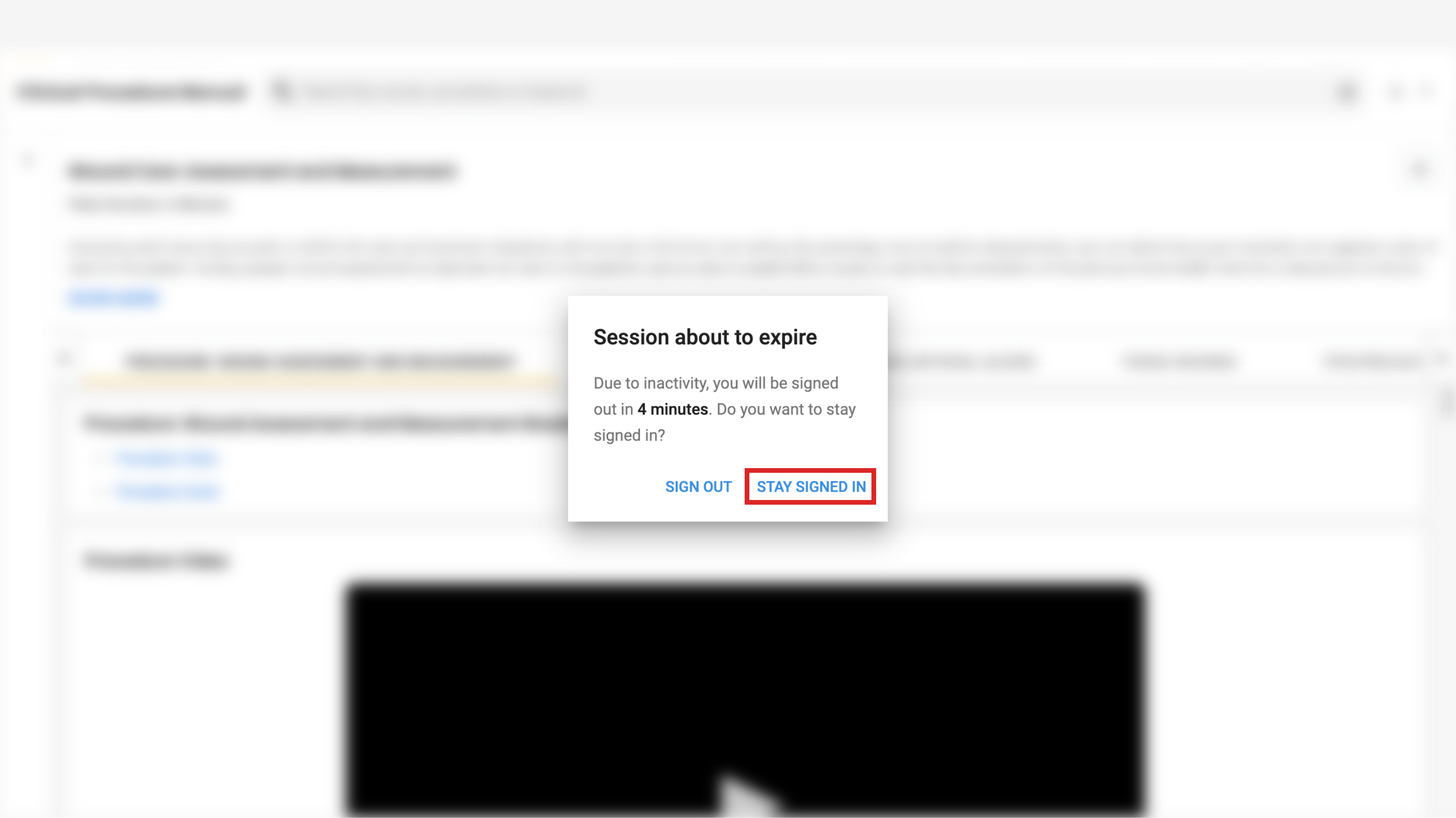 How long until I am signed out due to inactivity? – Medbridge Help Center