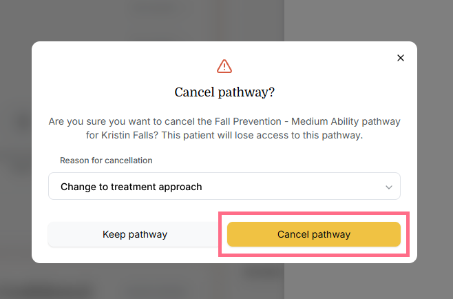 How do I end a patient's Pathways episode? – Medbridge Help Center