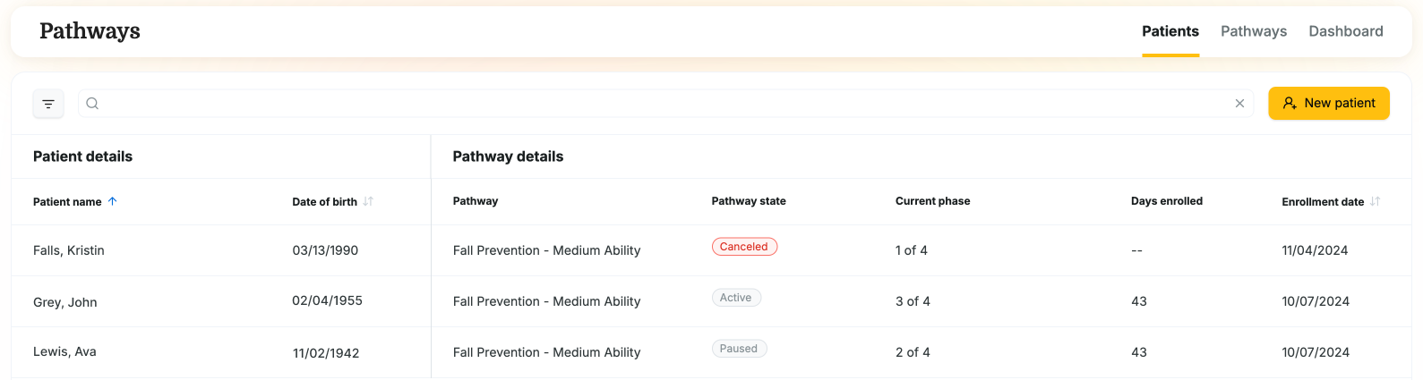 What are pathway states? – Medbridge Help Center