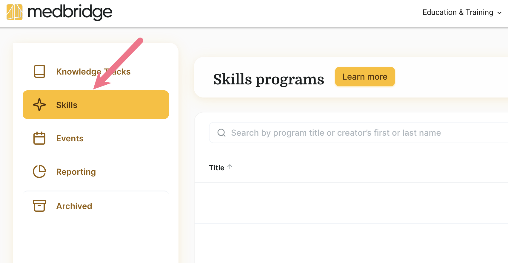 How do I build a Skills program and checklist? – Medbridge Help Center