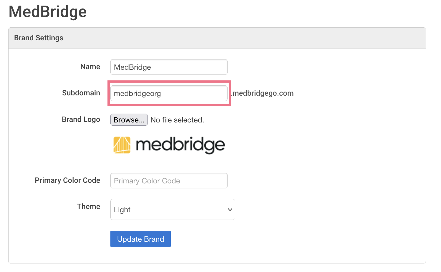 How to change the HEP logo for my clinic or organization? – Medbridge ...