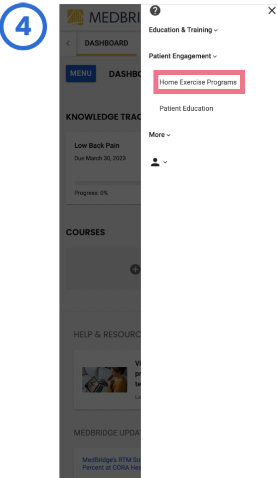 How do I access Medbridge HEP from a mobile device? – Medbridge Help Center