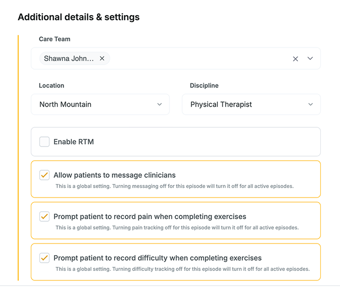 How do I create a new HEP patient or episode of care? – Medbridge Help ...