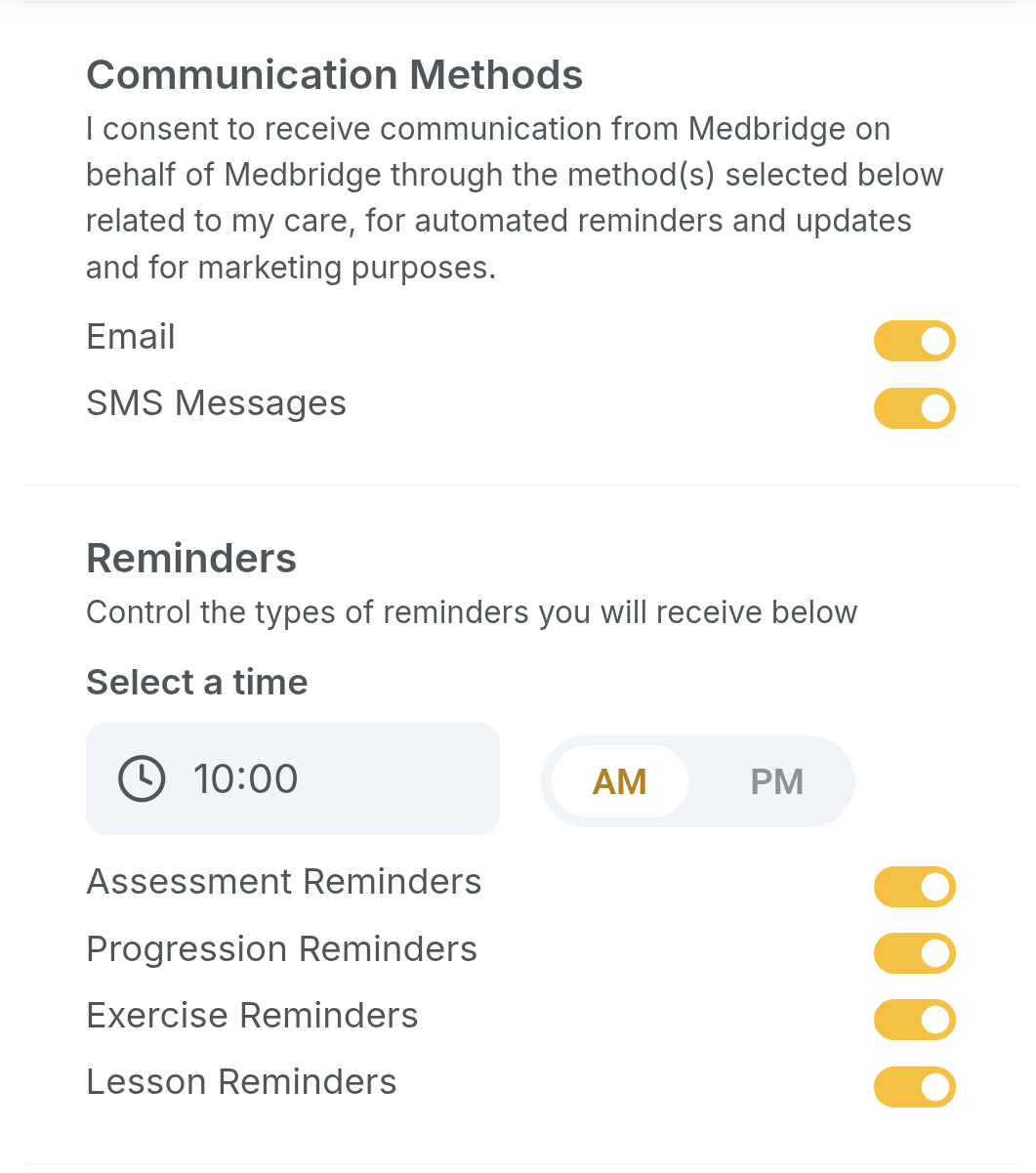 What emails and text messages are sent to patients from Pathways ...